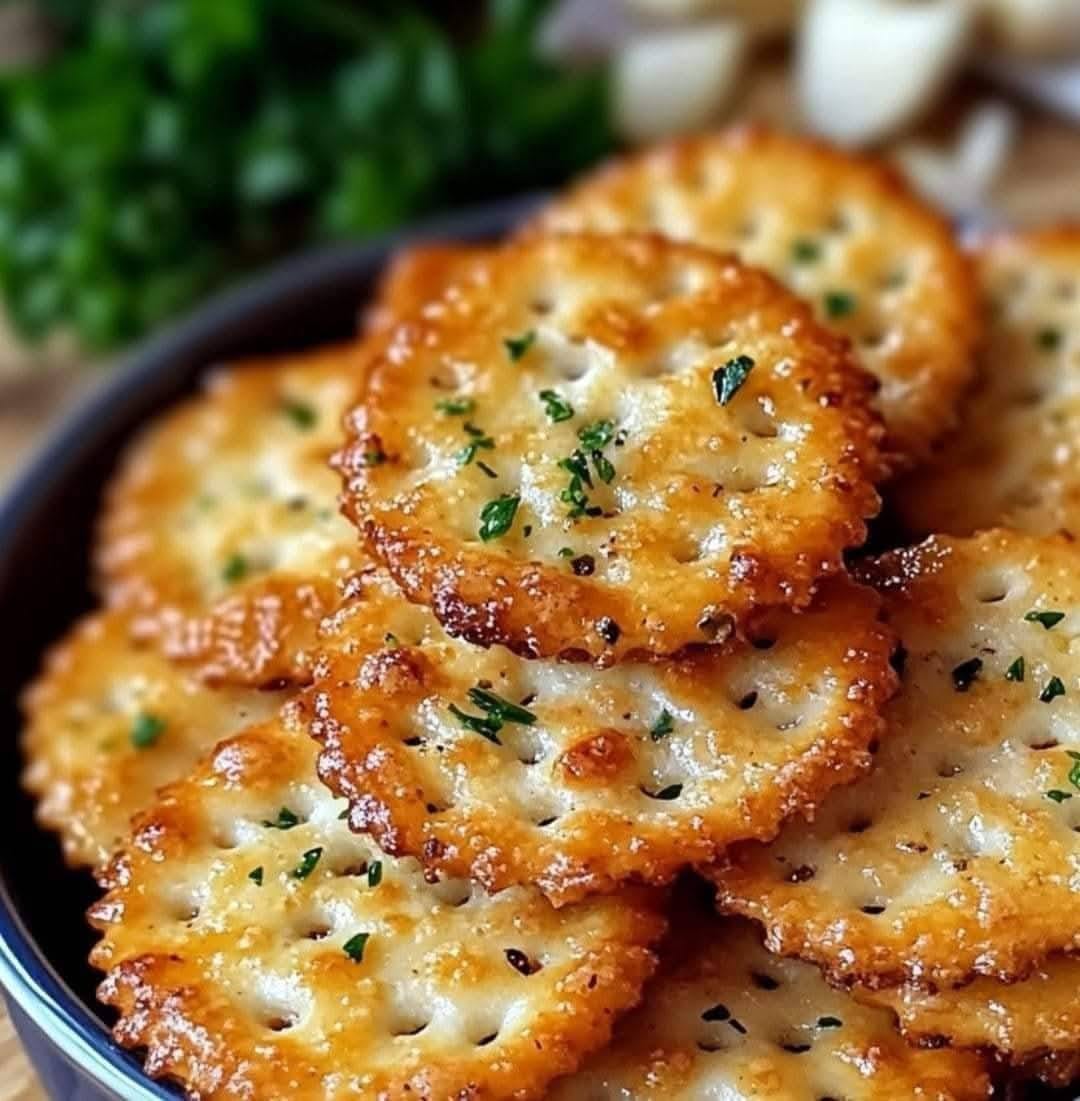 Garlic Bread Ritz Bits - All easy recipes